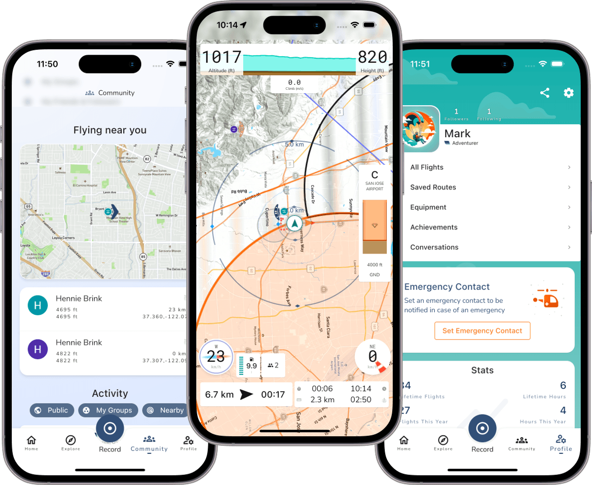 Explore the Skies with Gaggle: Your Ultimate Paragliding Map Companion ...